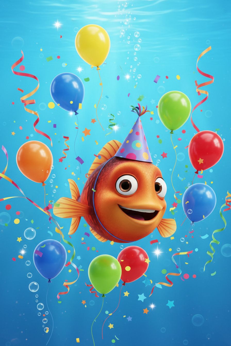 199 Birthday Fish Puns for Your Next Party